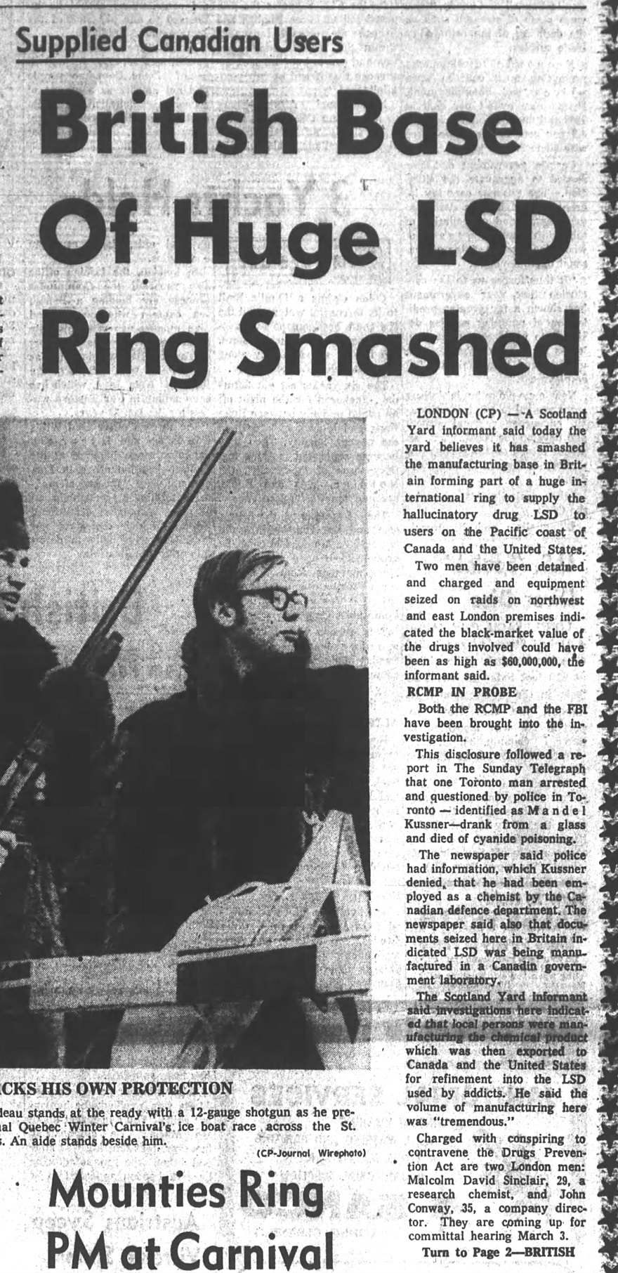 Today in psychedelic history (01/15) - The Psychedelic Experience ...